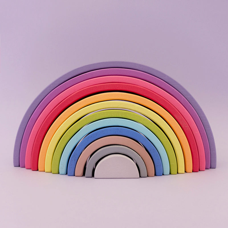 The Magic of Play: Exploring the Benefits of Wooden Rainbow Play – Euca